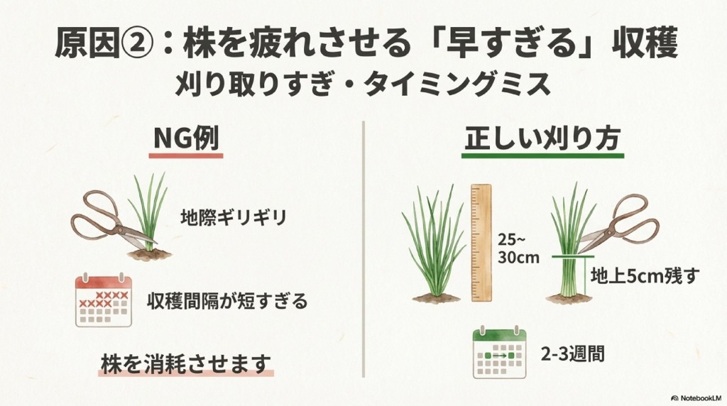 ニラが育たない原因と対策｜細い・弱る・何年目で更新？失敗しやすいポイントを徹底解説【家庭菜園】 - 家庭菜園ガイド｜初心者向け育て方図鑑